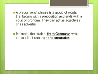 Parts of speech | PPT