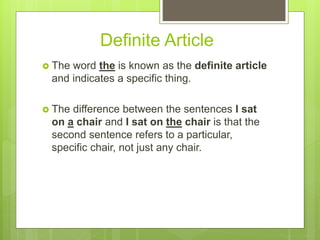 Parts of speech | PPT