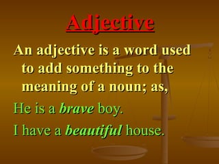 Parts of speech | PPT