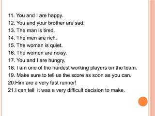 Parts of speech | PPTX