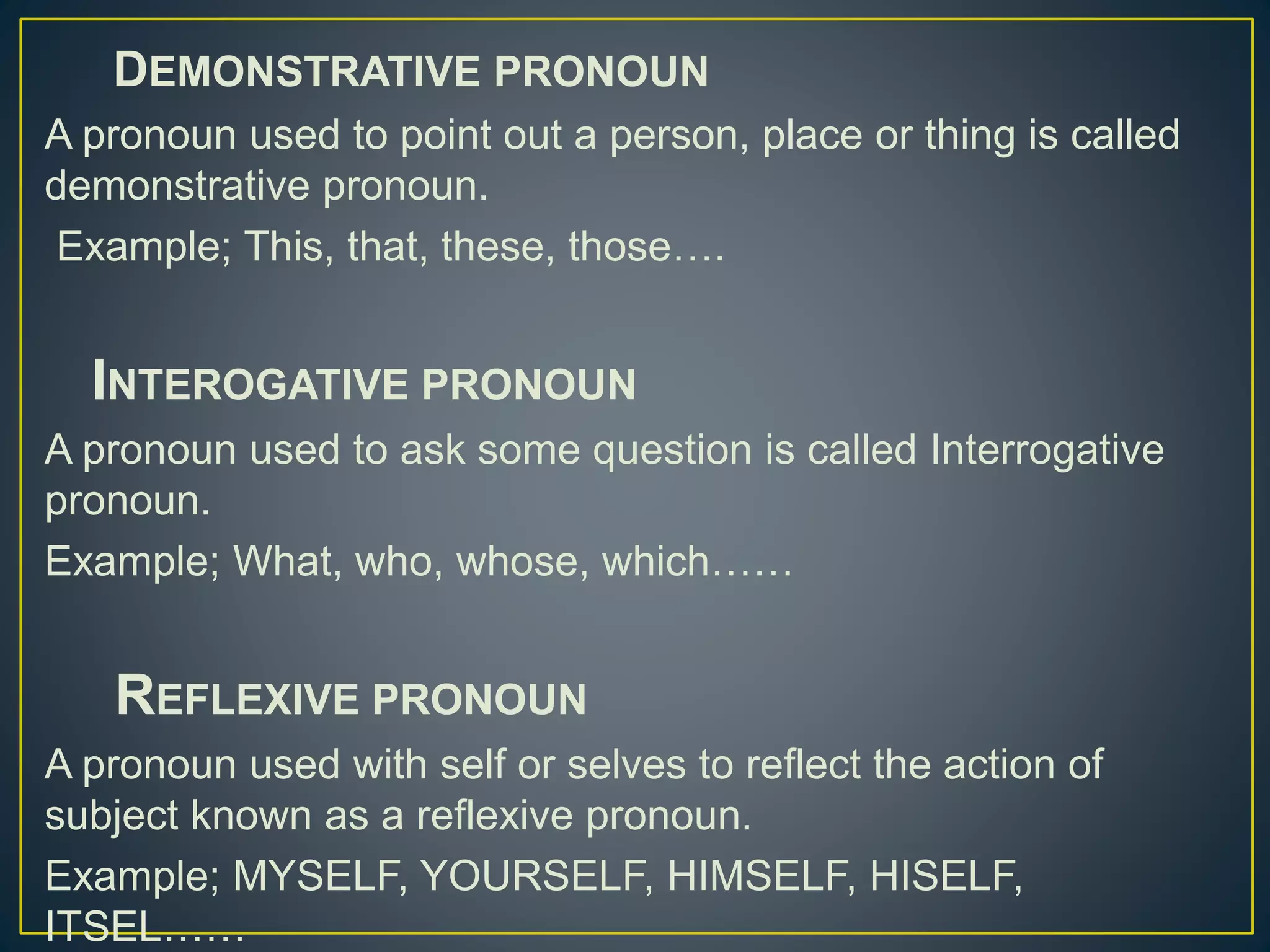 Parts of speech | PPT