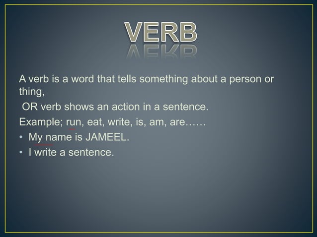 Parts of speech | PPT