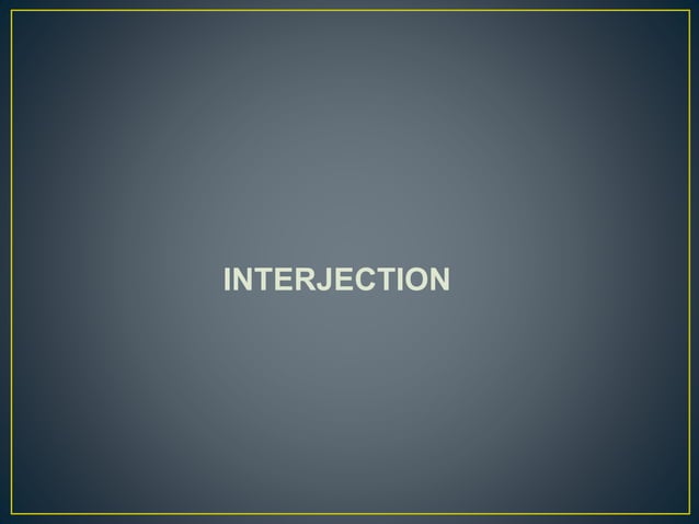 Parts of speech | PPT