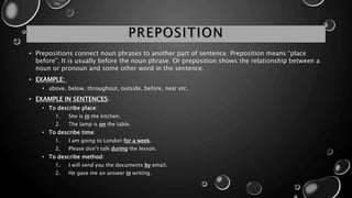 Parts of Speech | PPT