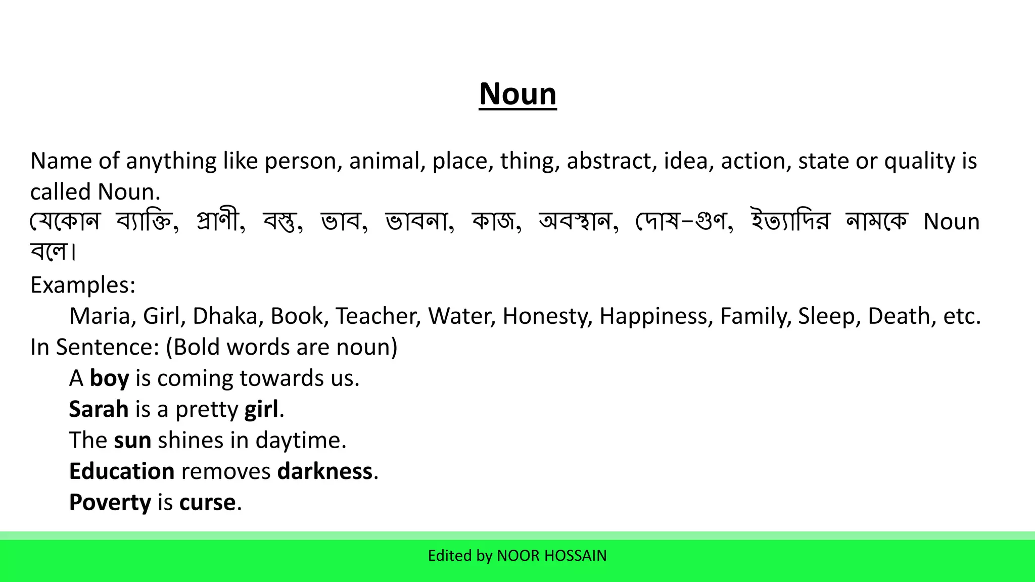 Parts of speech | PPT