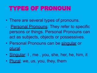 Parts of speech | PPTX