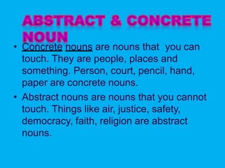 Parts of speech | PPTX