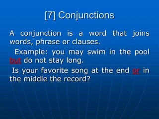 Parts of Speech - English Course - Level0 | PPT