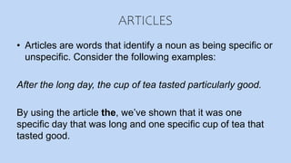(Understanding the Nouns and Articles).pptx