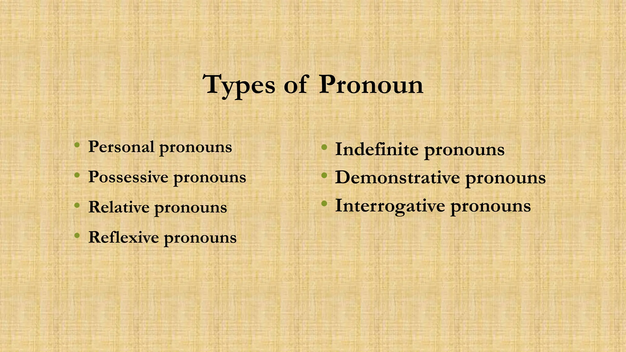 Parts of speech and their examples and types | PPT | Free Download