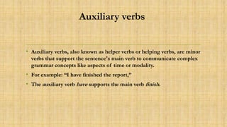 Parts of speech and their examples and types | PPT | Free Download