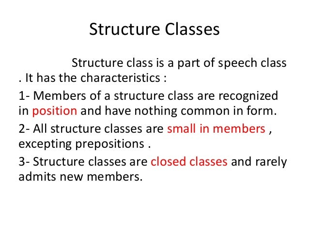 parts of speech - structure classes.pptx
