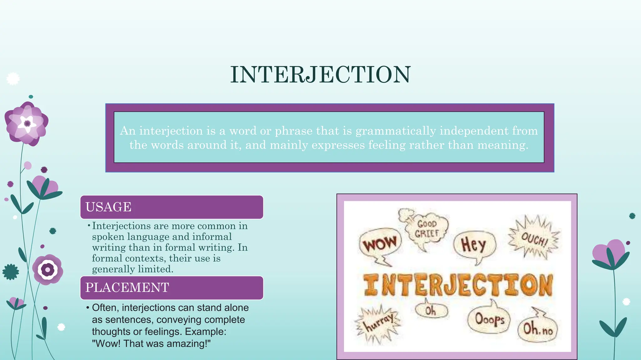 Parts of speech and their imporatnce in grammer. | PPTX