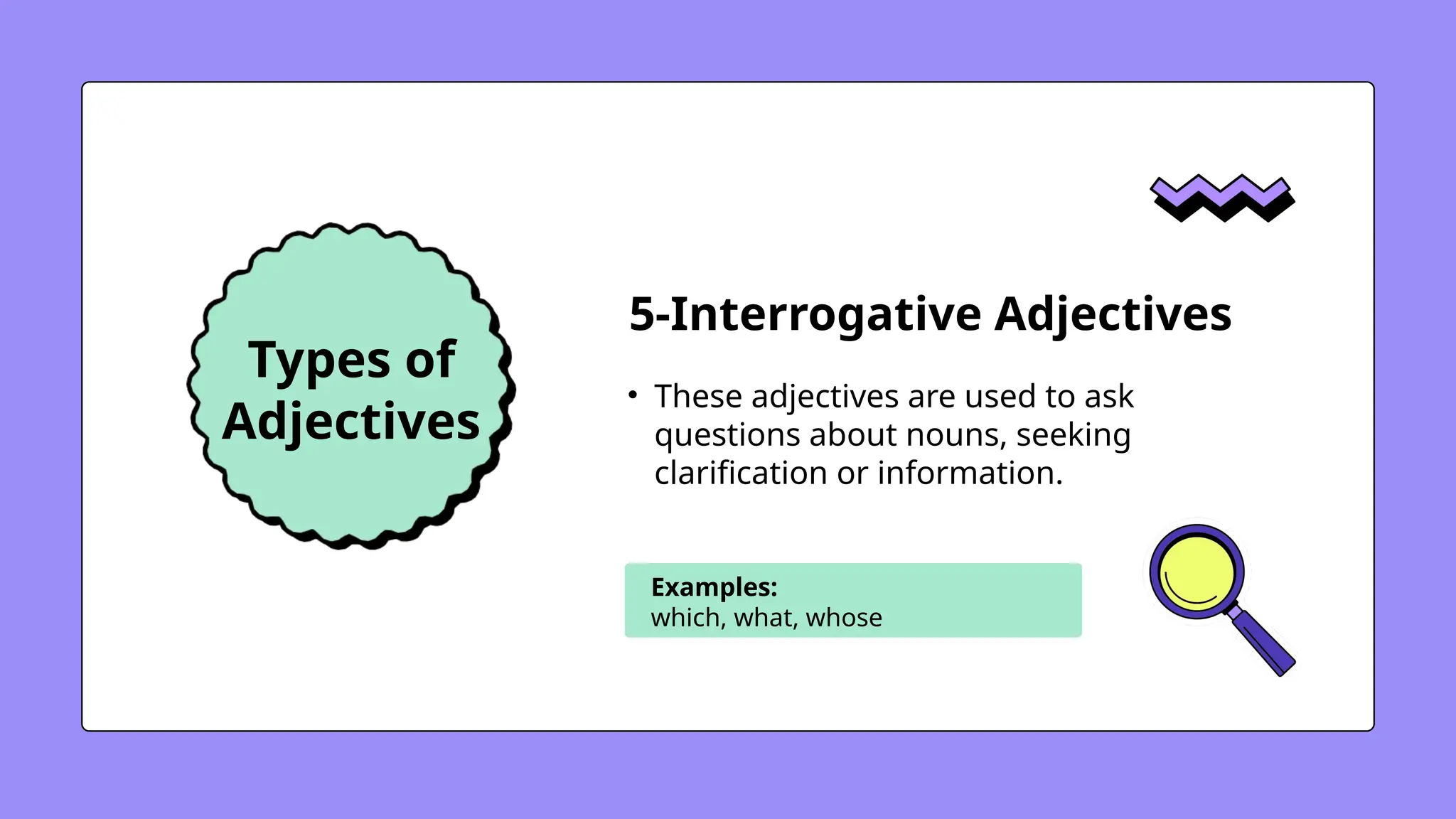 Parts of Speech Adjectives Presentation Colorful in Cute Style.pptx
