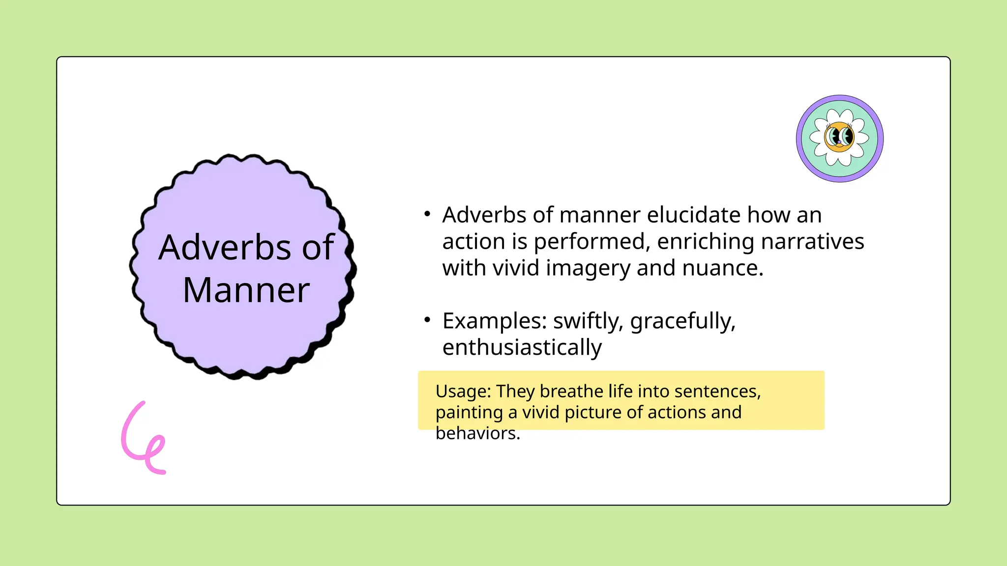 Parts of Speech Adverbs Presentation Colorful in Cute Style.pptx