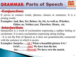 Parts of speech brief | PPT