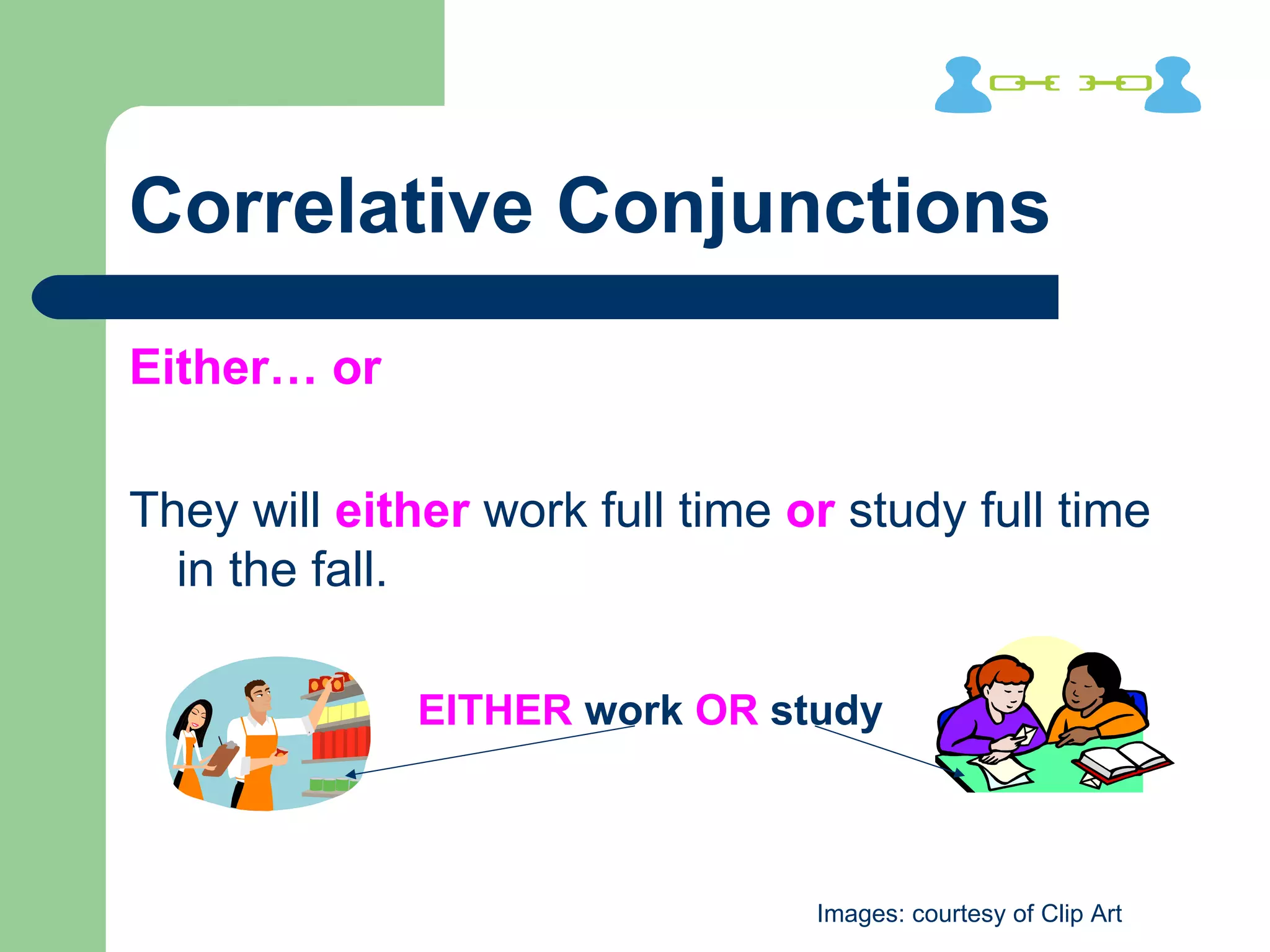 English Grammar: Parts of speech (conjunctions) | PPT