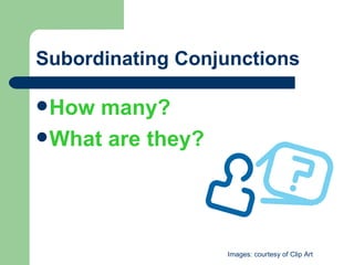 English Grammar: Parts of speech (conjunctions) | PPT