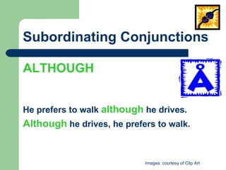 English Grammar: Parts of speech (conjunctions) | PPT
