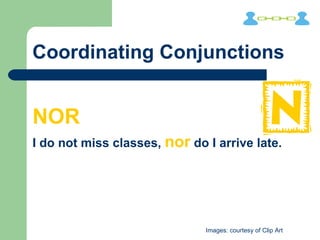 English Grammar: Parts of speech (conjunctions) | PPT