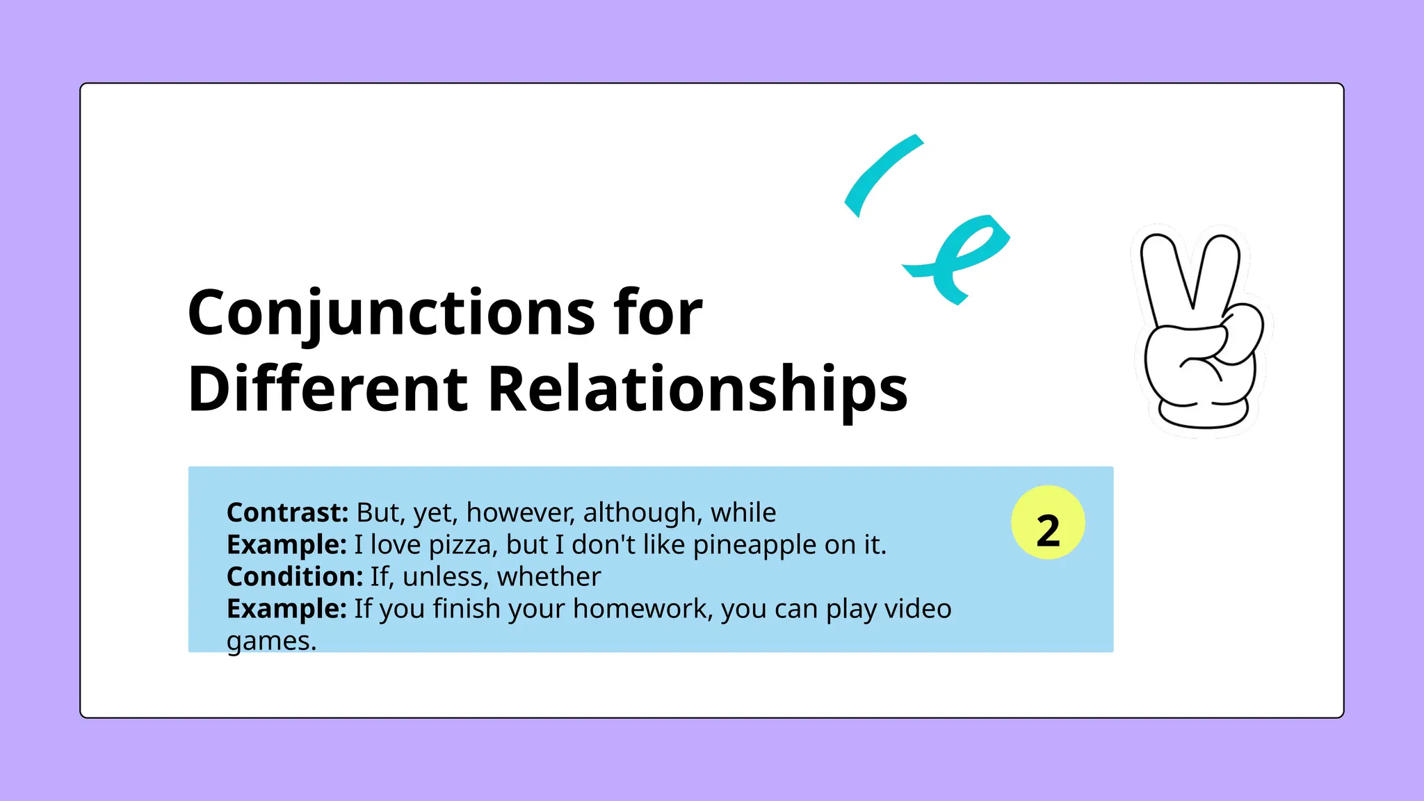 Parts of Speech Conjunctions Presentation Colorful in Cute Style.pptx