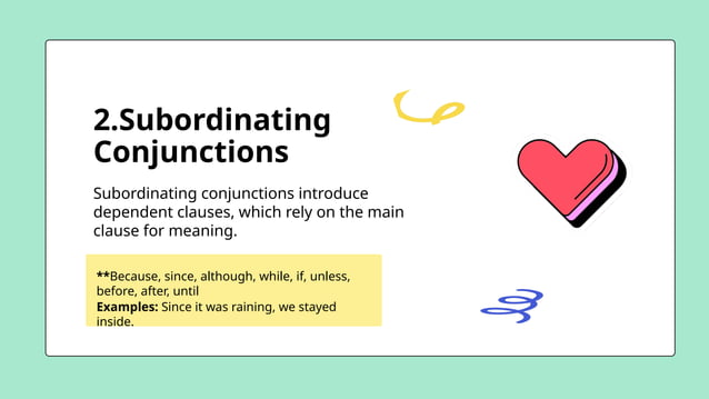 Parts of Speech Conjunctions Presentation Colorful in Cute Style.pptx