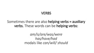 Parts of speech corrected | PPT
