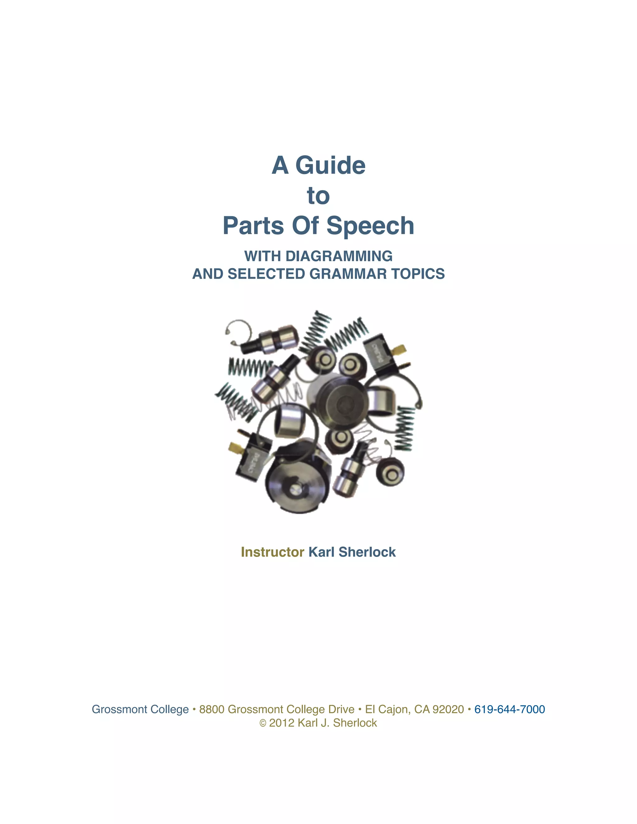Parts of speech_handbook | PDF