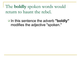 Parts Of Speech I | PPT