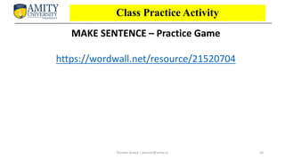 Parts of Speech in English - IFS English Amity Tashkent | PDF ...