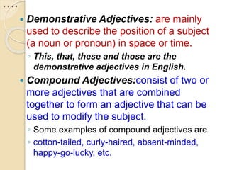 Parts of Speech in English Grammar part 1 | PPTX