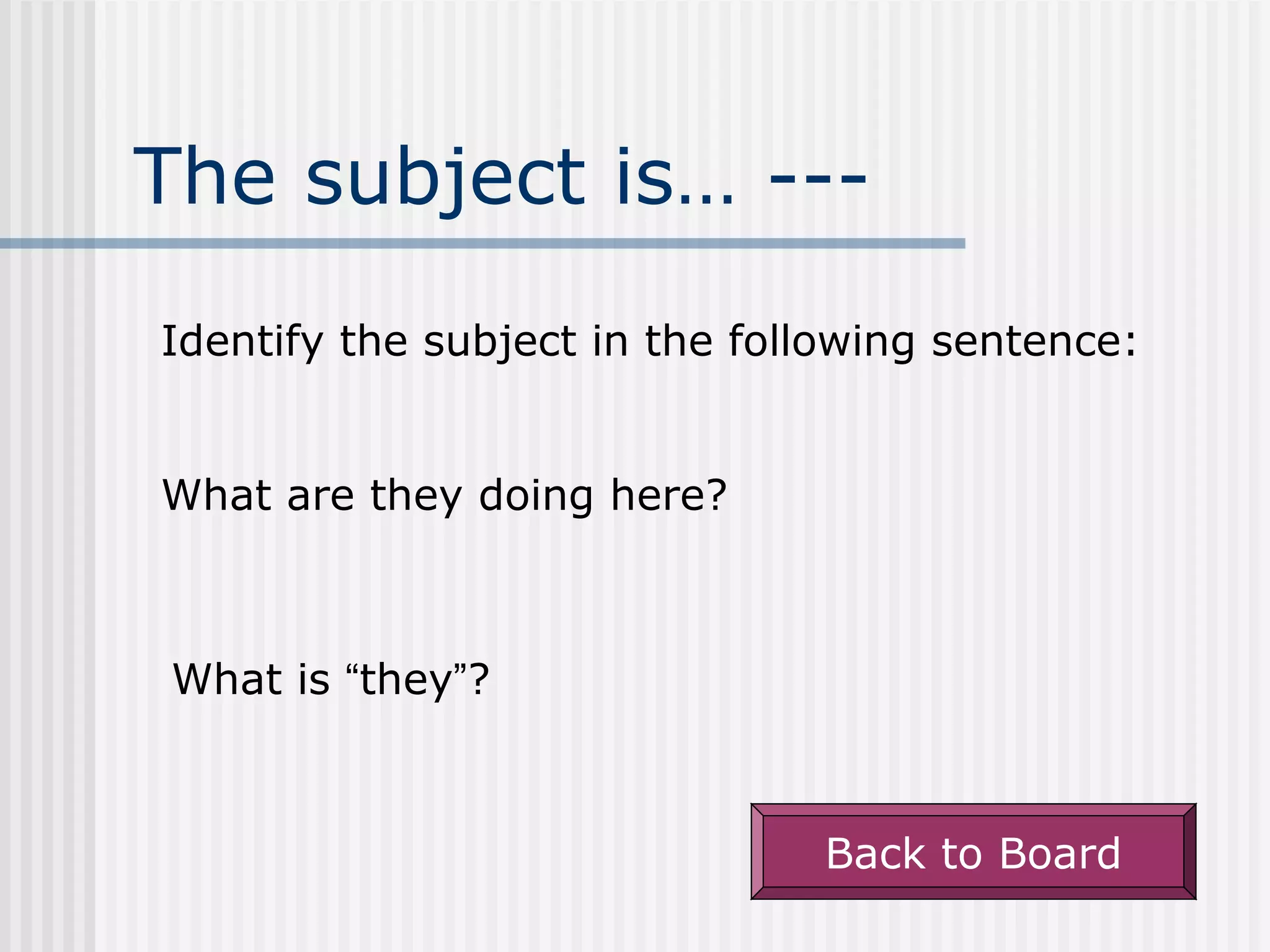 Parts of speech jeopardy | PPT