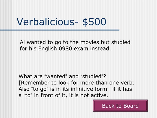 Parts of speech jeopardy | PPT