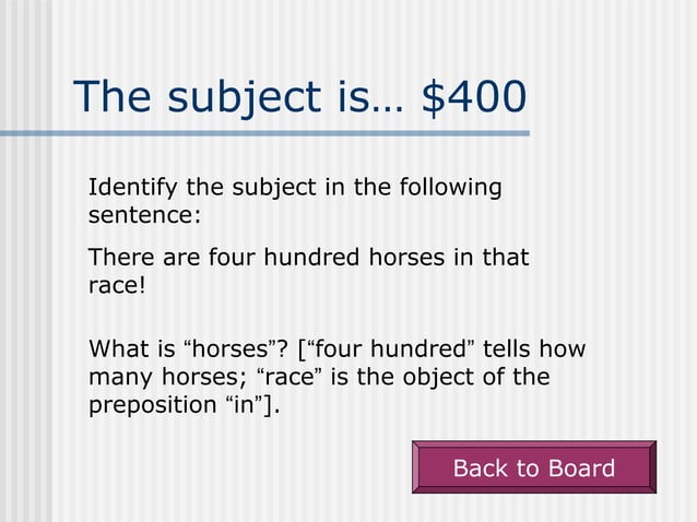 Parts of speech jeopardy | PPT