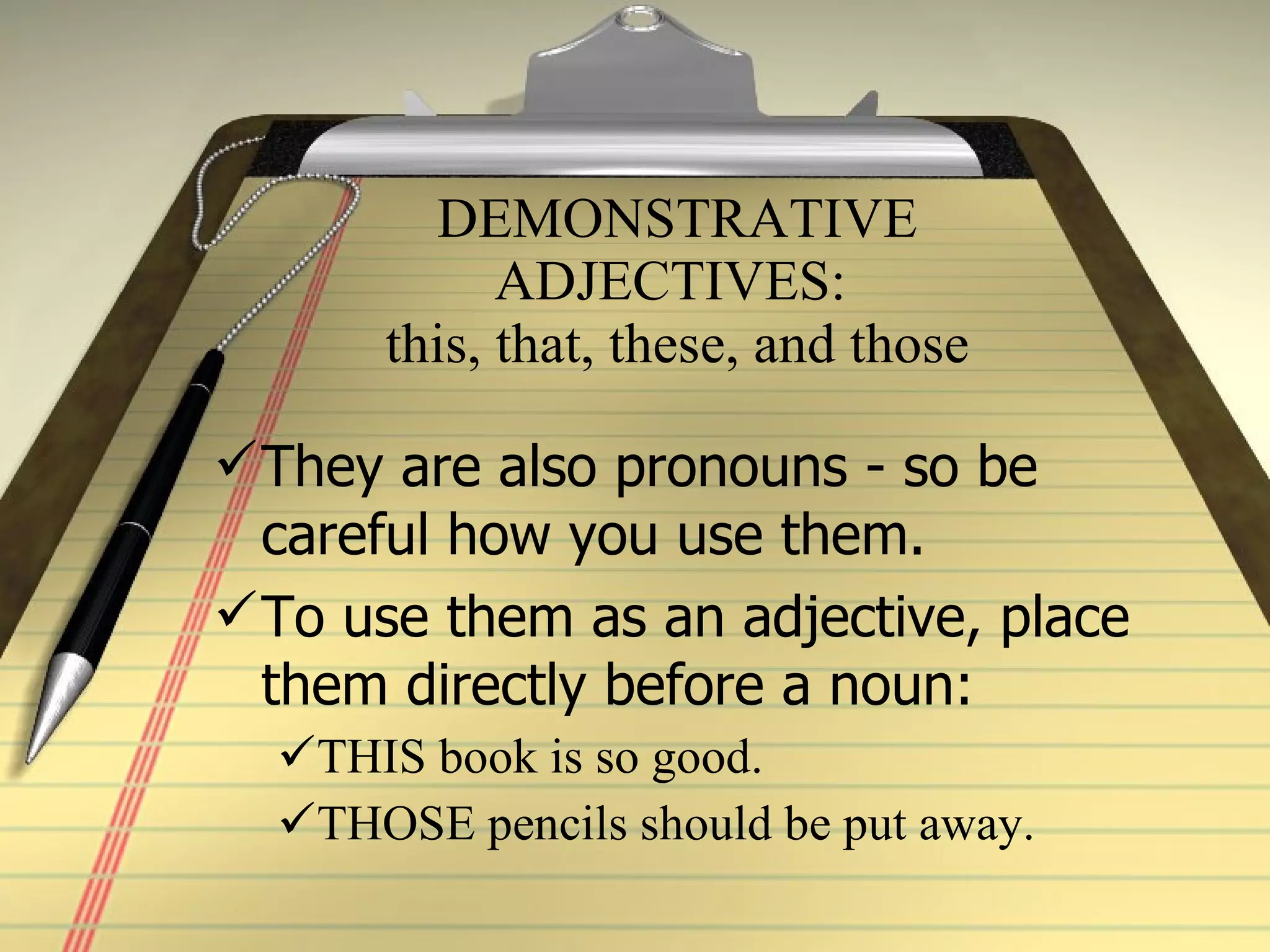 Parts of Speech Slideshow | PPT