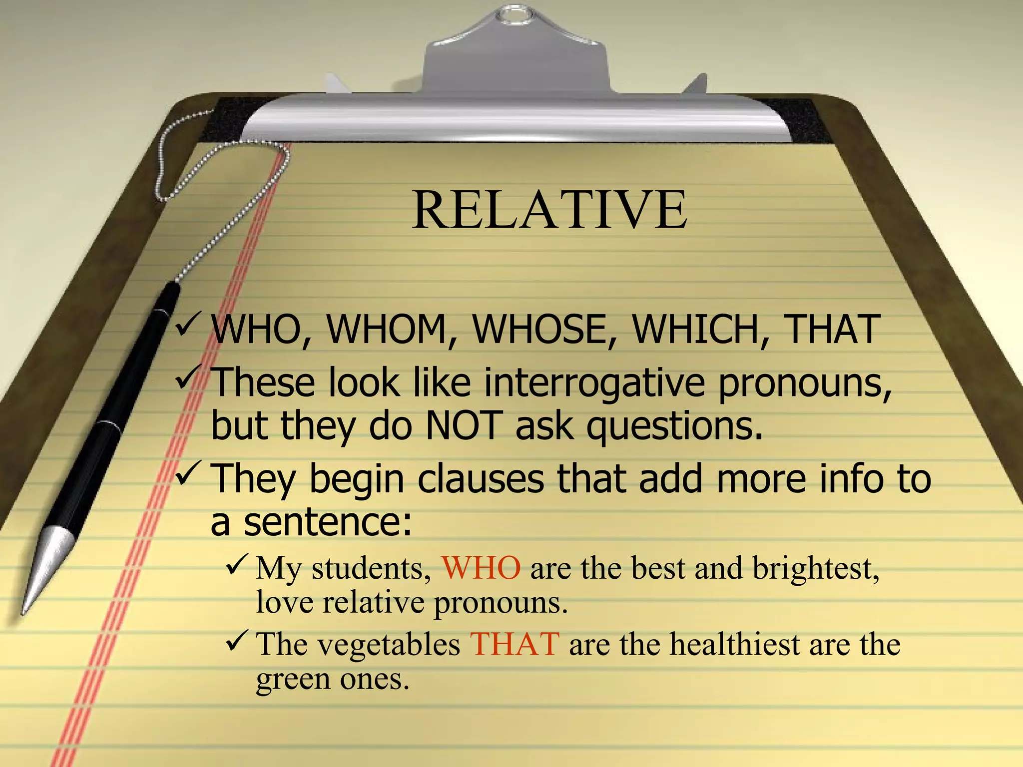 Parts of Speech Slideshow | PPT