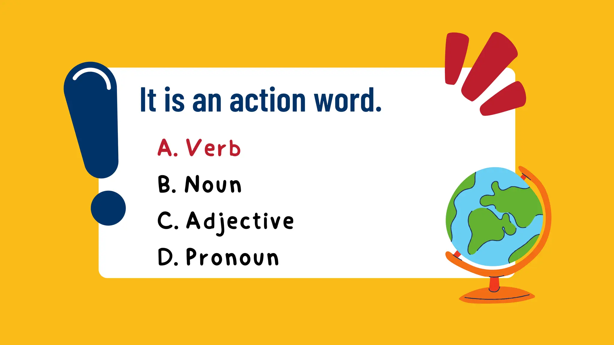 Parts of Speech (NOUN, PRONOUN, ADJECTIVE, VERB) | PPT