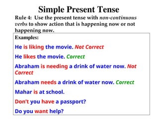 Parts of Speech Part 4 power point presentation | PPT