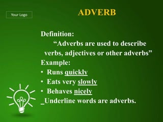 Parts of speech | PPTX