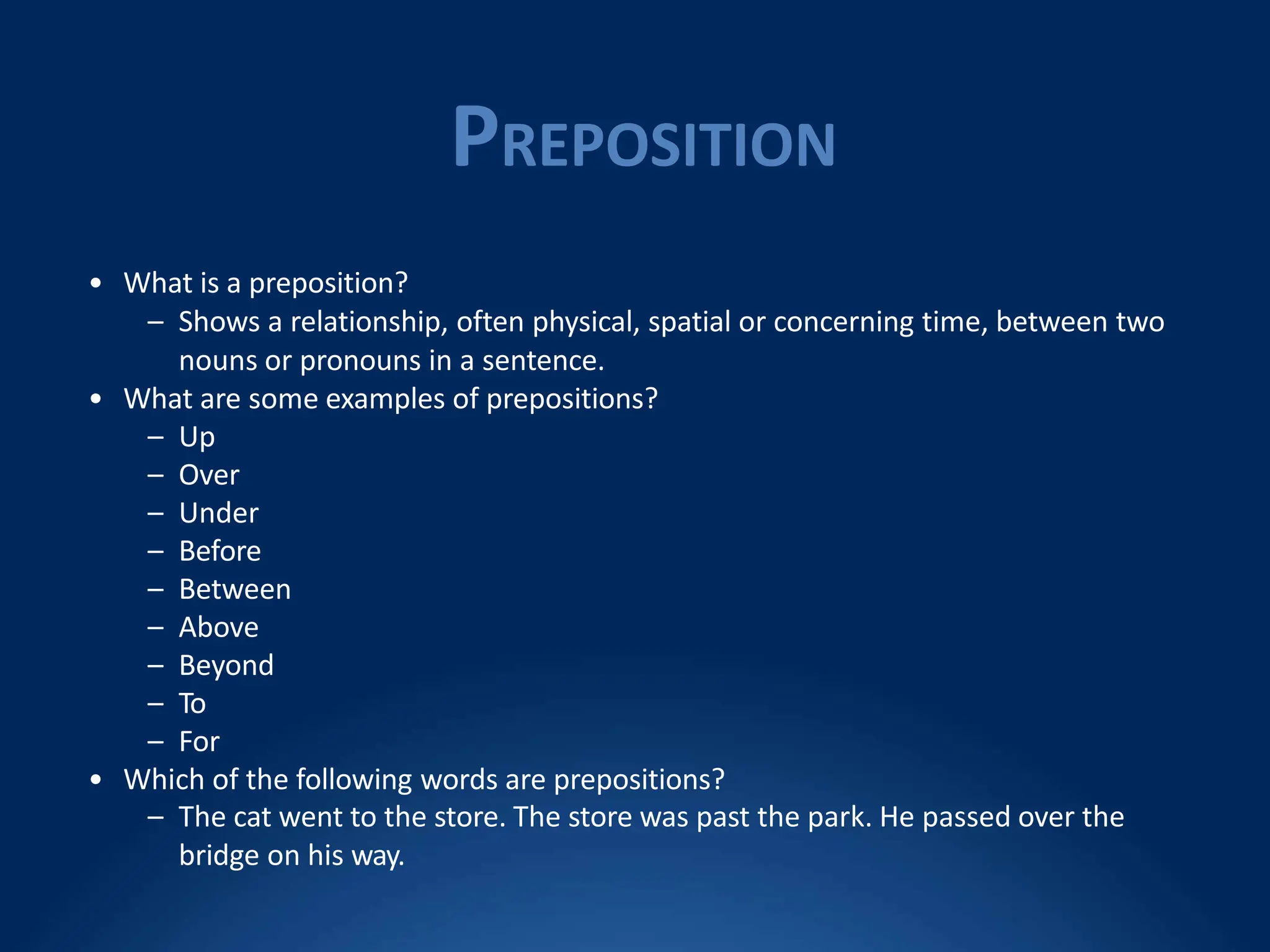 Parts of Speech PowerPoint presentations | PPTX