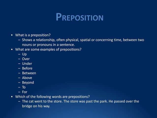 Parts of Speech PowerPoint presentations | PPTX