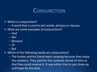 Parts of Speech PowerPoint presentations | PPTX