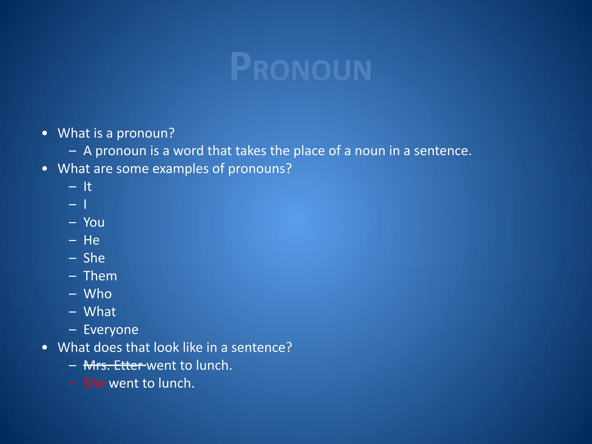 Parts of speech are categories that classify words based on their ...