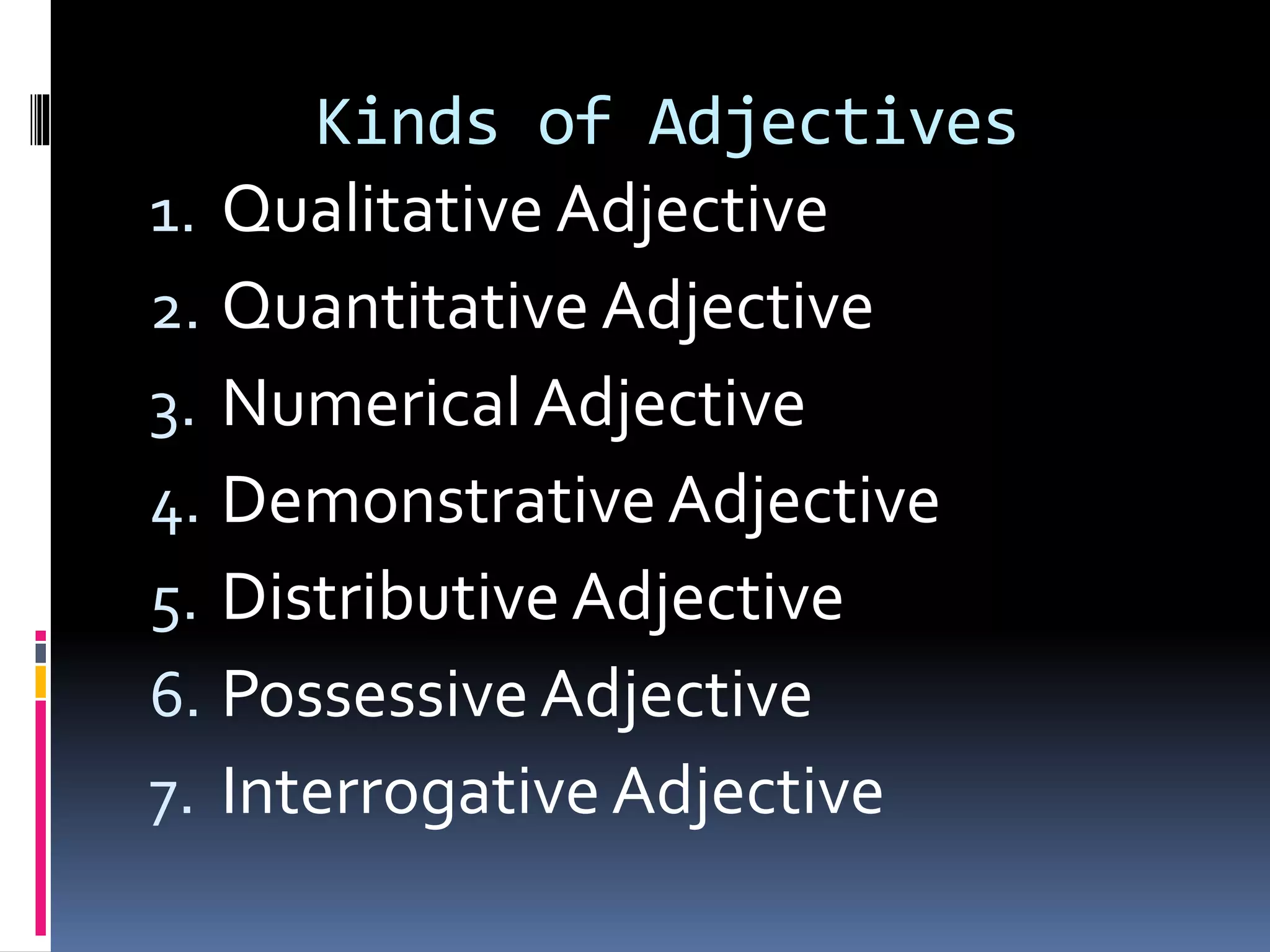Parts of speech | PPTX