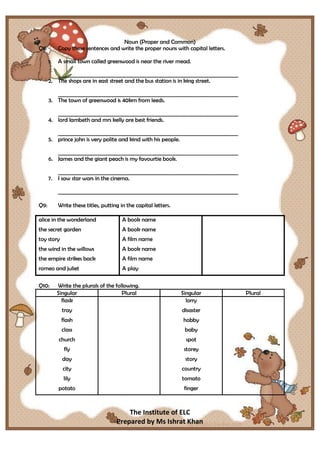 Parts of speech practice pack | PDF