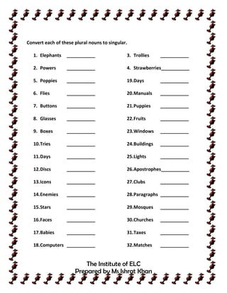 Parts of speech practice pack | PDF