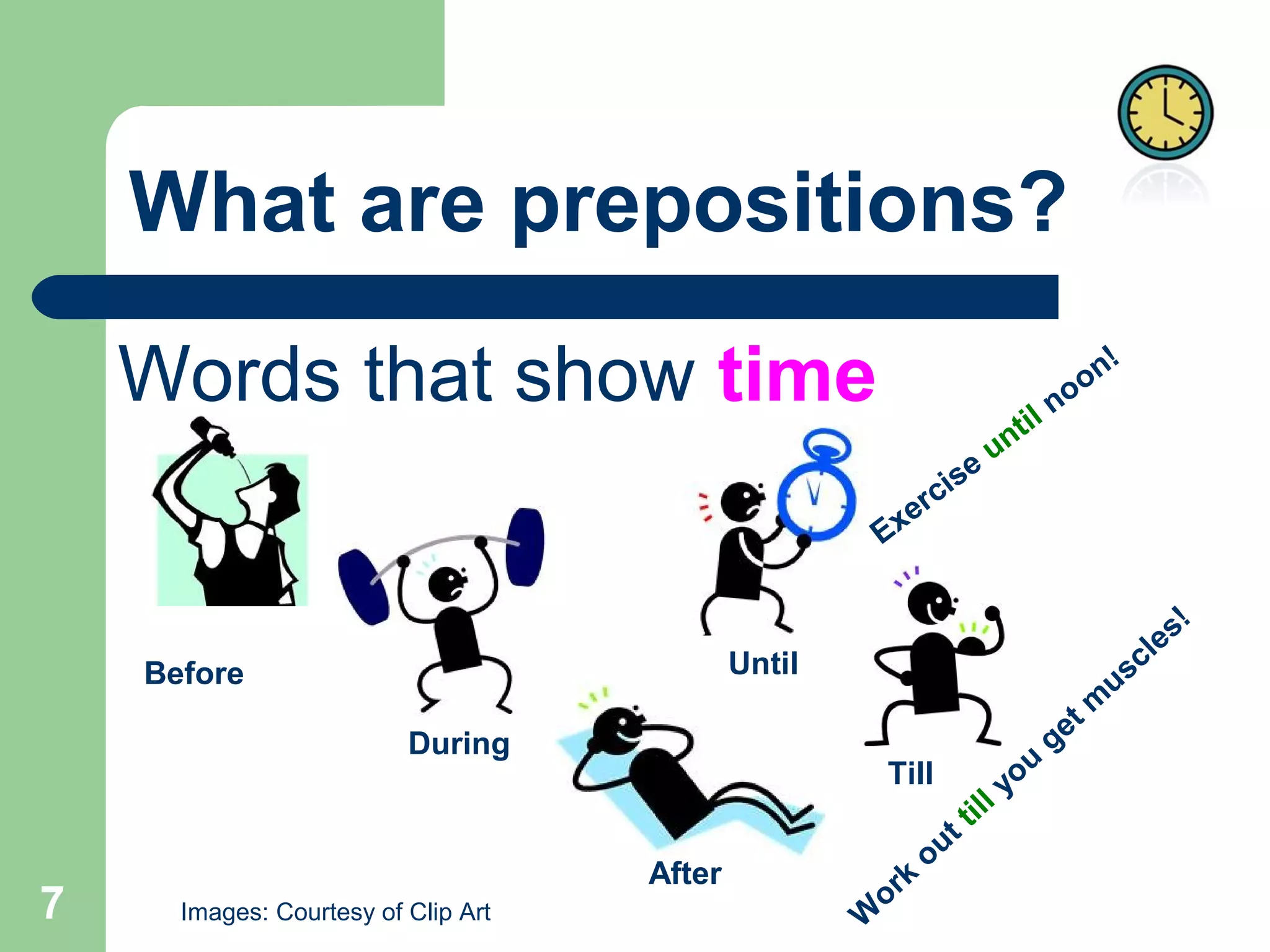 Parts of Speech (Prepositions) | PPT