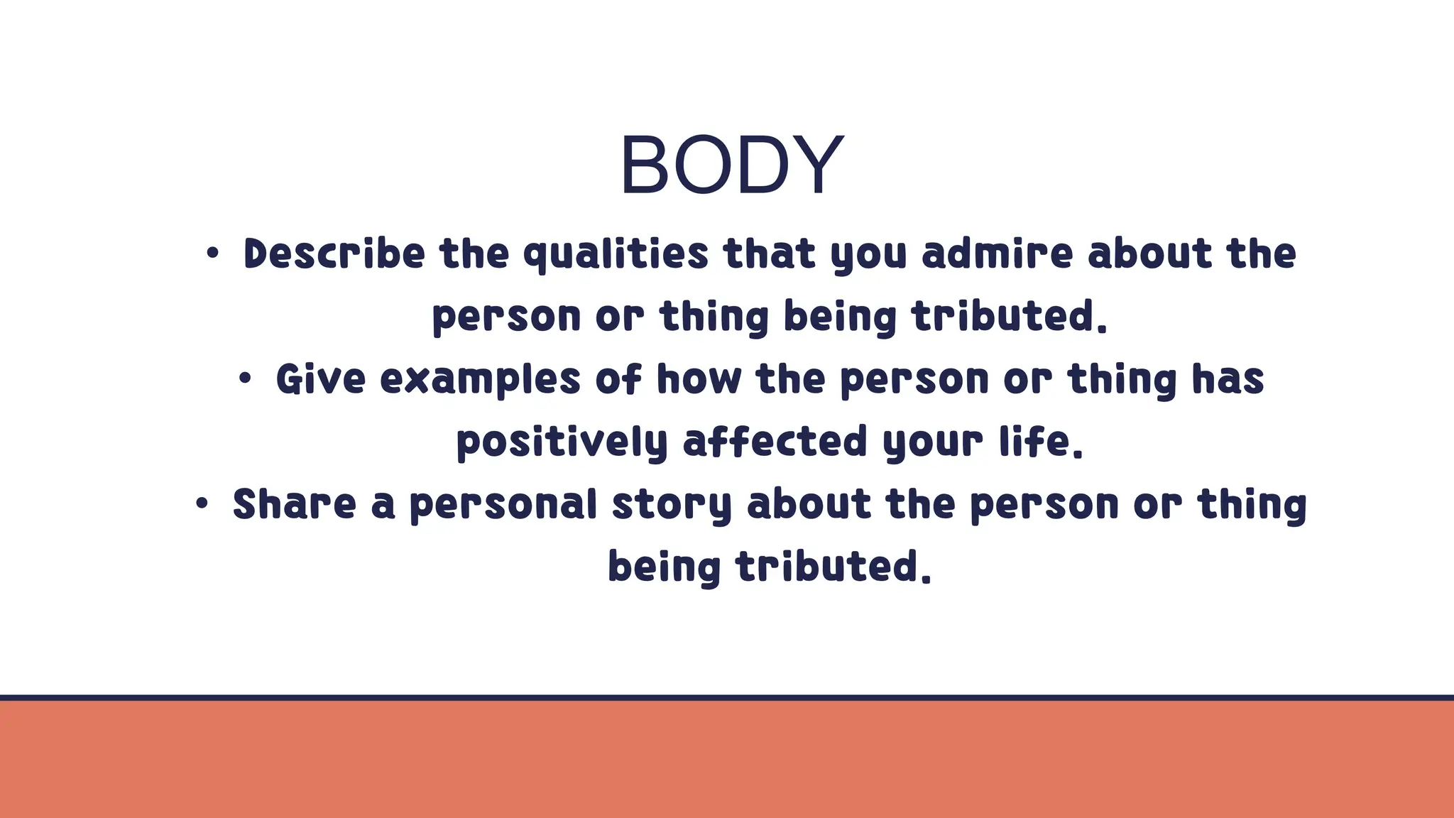 tribute speech in english 10 imporatance and uses | PPTX