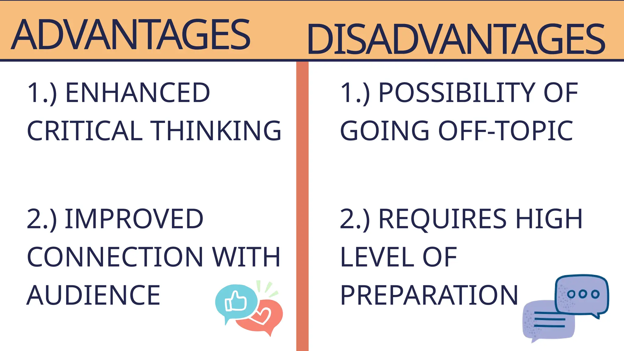 Parts of Speech Quiz Presentation in Orange Blue Illustrative Style ...