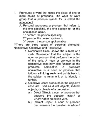 Parts of speech review[1] | DOC